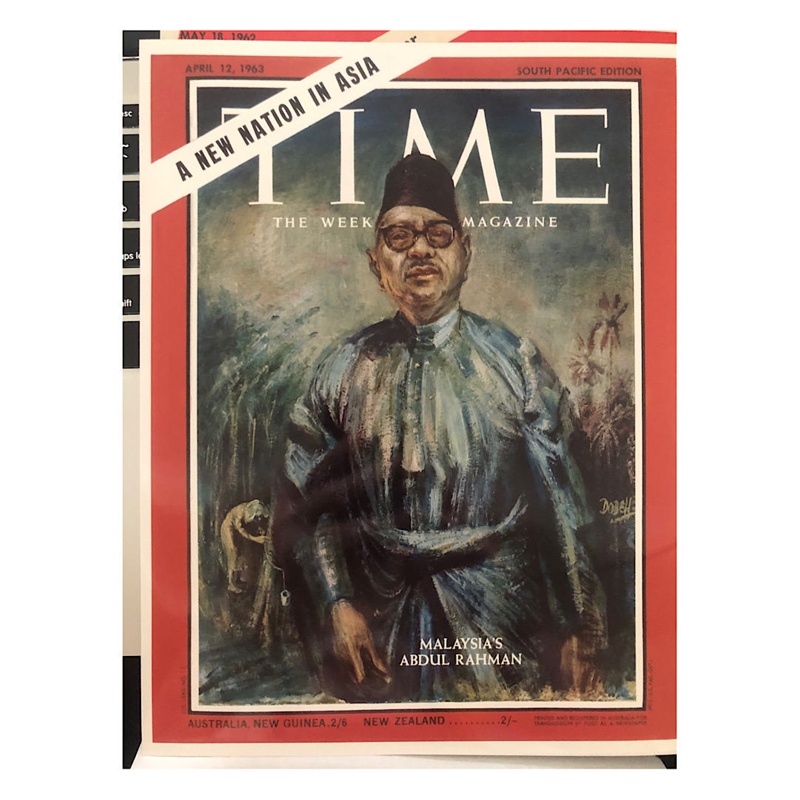 Photo - Time Magazine Cover Prime Minister Abdul Rahman Malaysia ...