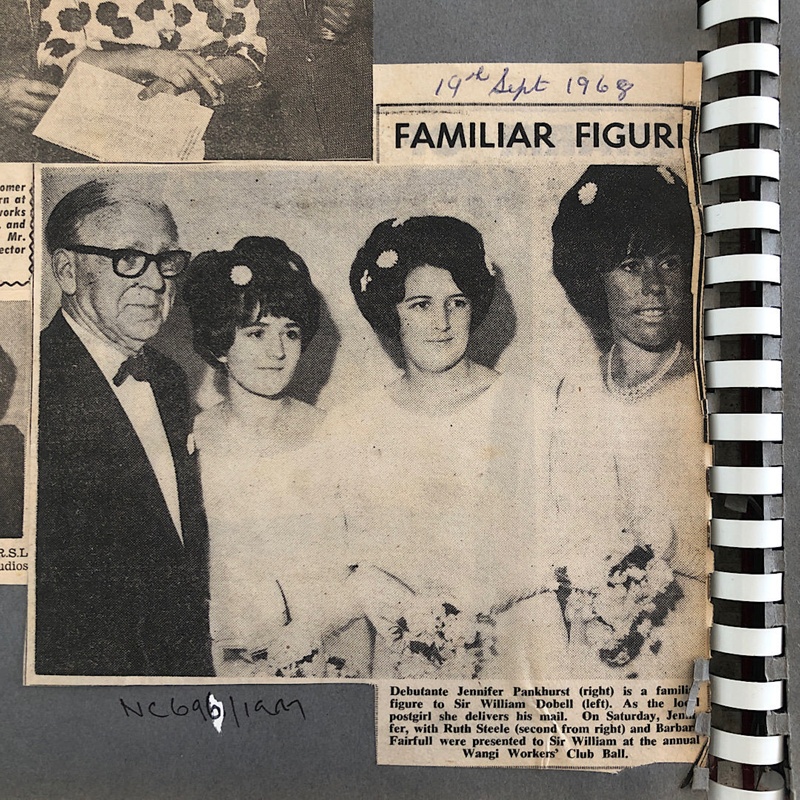 Newspaper article - Familiar Figure.; 19/9/1968; NC696/1997 | eHive