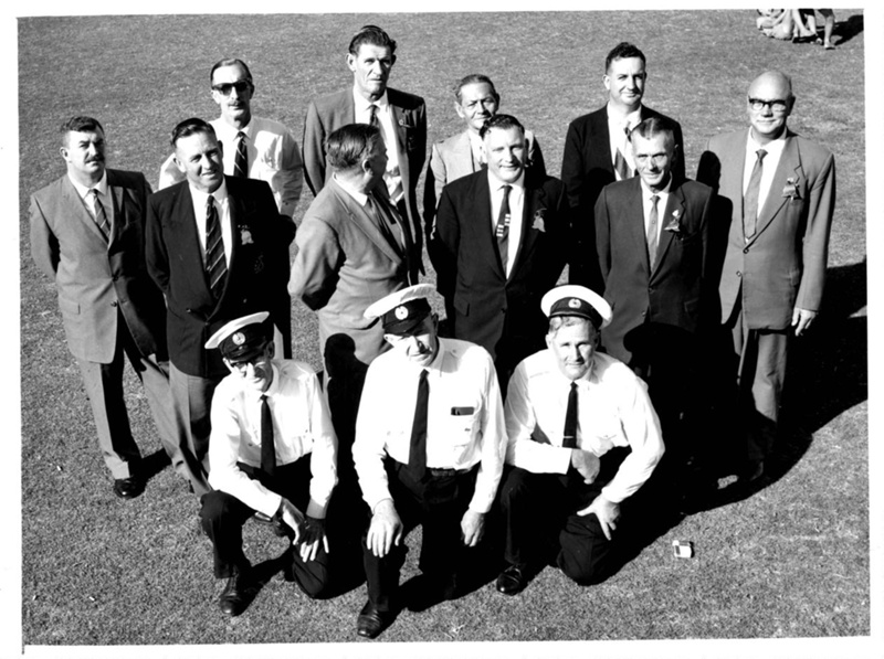 Photograph, Notables at Fremantle firefighters games; 1962; PH2004.059 ...