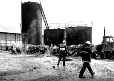 Photograph, Property Fire - Metro Brick Company, Armadale; 20/10/1988 ...