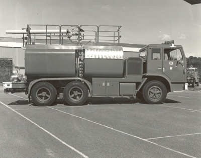 Photographs, Two views of an International ACCO Model 1910A foam ...