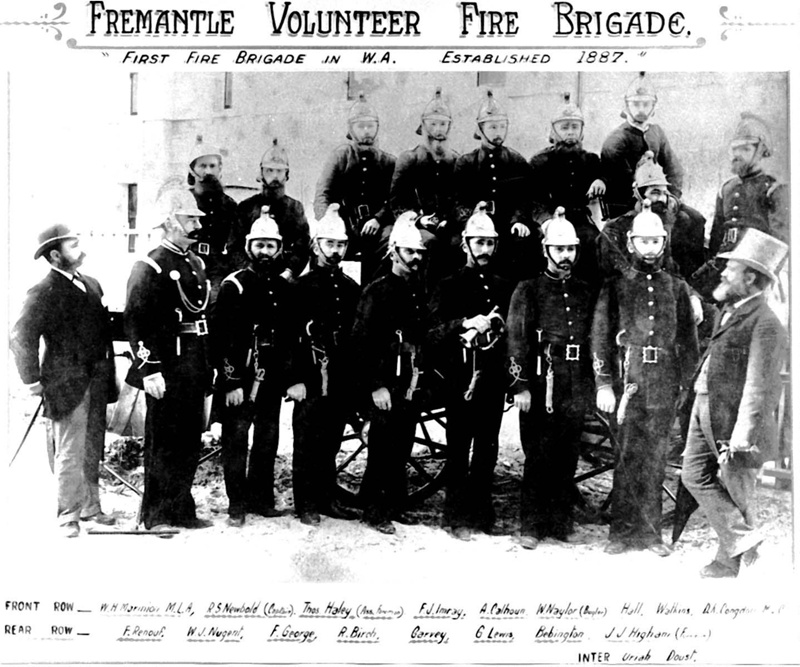 Photograph, Fremantle Volunteer Fire Brigade; c1887; PH2003.231 | eHive