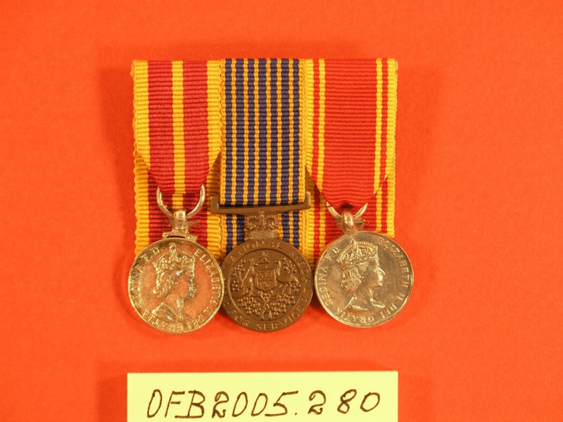 Commemorative Medal, Queen's Fire Service Medal (QFSM); National Medal ...