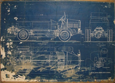 Blueprint, Dennis Ace Appliance; Dennis Brothers; 1935?; FB2003.425 | eHive