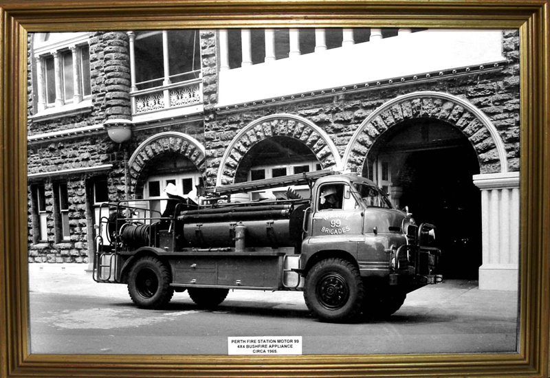 Photograph, Framed, Heavy Tanker Perth #1 Fire Station Bedford; 1965 ...