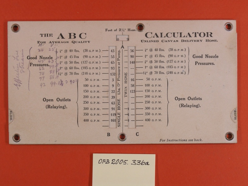 Slide Rule, ABC Calculator; 1940?; OFB2005.336 | eHive