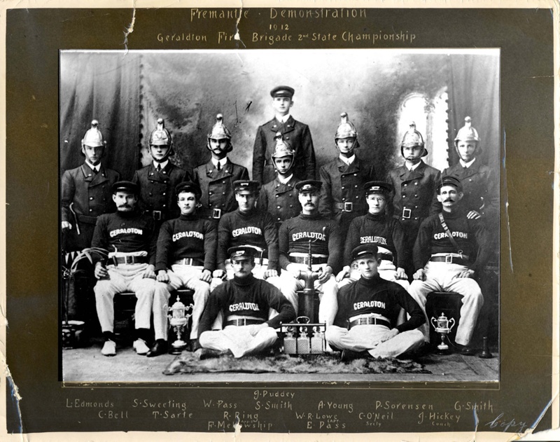 Photograph, Geraldton Volunteer Fire Brigade; 1912; PH2004.045 | eHive