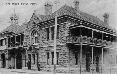 Photograph, Perth Fire Station; 1914?; PH2004.253 | eHive