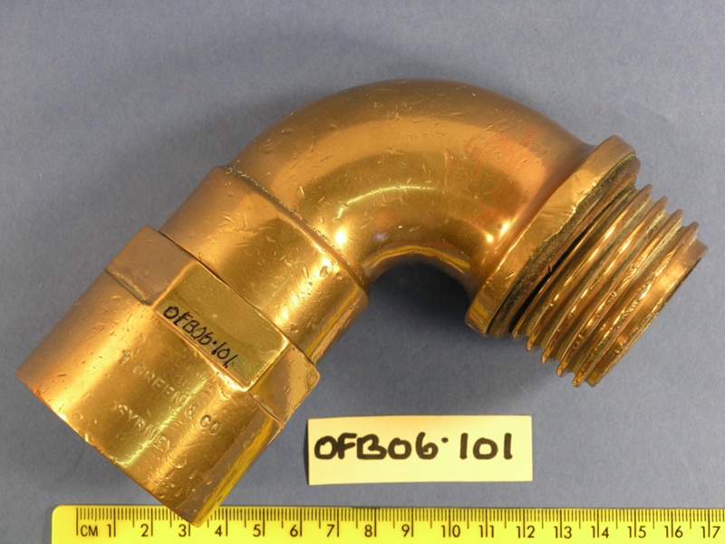 Nozzle, Elbow for; 1960-1969?; OFB2006.101 | eHive