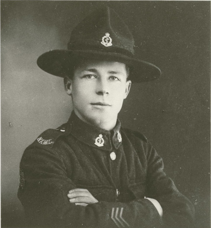 SGT L J ANDERSON - Soldier WW1; 1914-1918; P96.160 | eHive