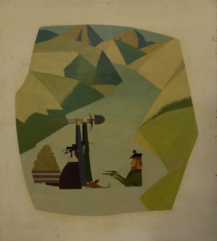 Russell Clark Mural (Panel 26); Russell Clark; 1962; BAX2025026 | eHive