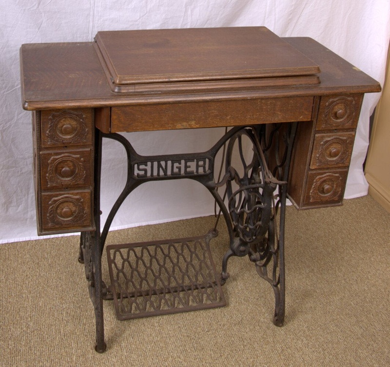 Singer Treadle Sewing Machine; Singer Manufacturing Co.; c1920s; 2023. ...