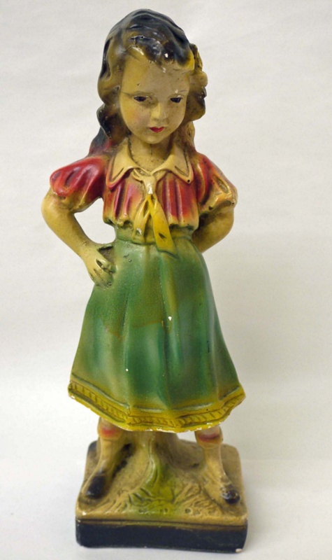 Plaster figure of girl; SAAPT 1989.205 | eHive