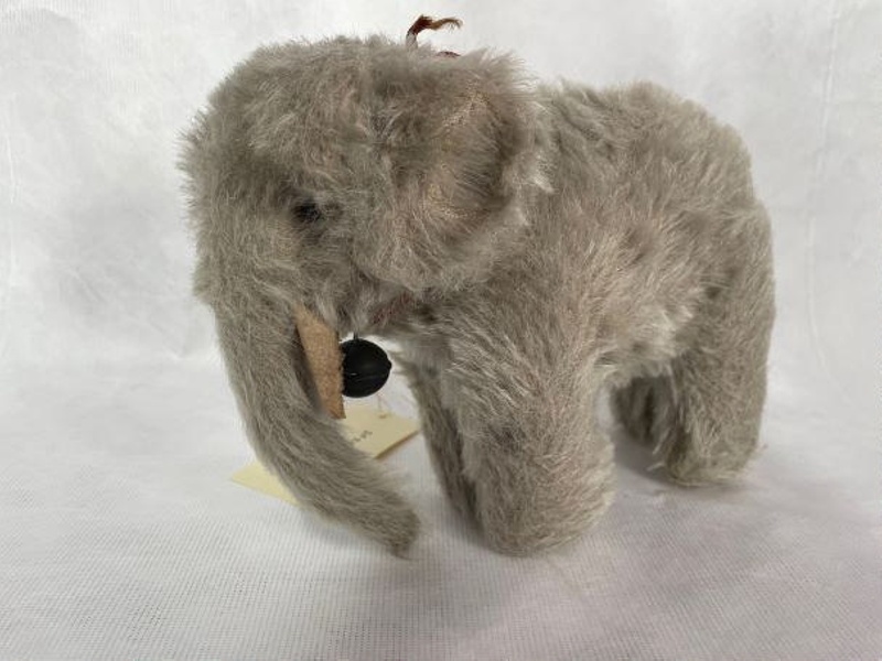 Plush elephant; Chad Valley; c.1950s; SAAPT 2024.098b | eHive