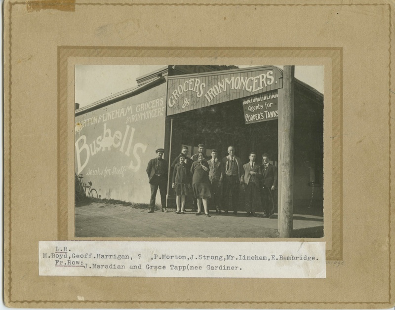 Morton & Lineham - Queanbeyan Grocers & Ironmongers ; MF109 | eHive
