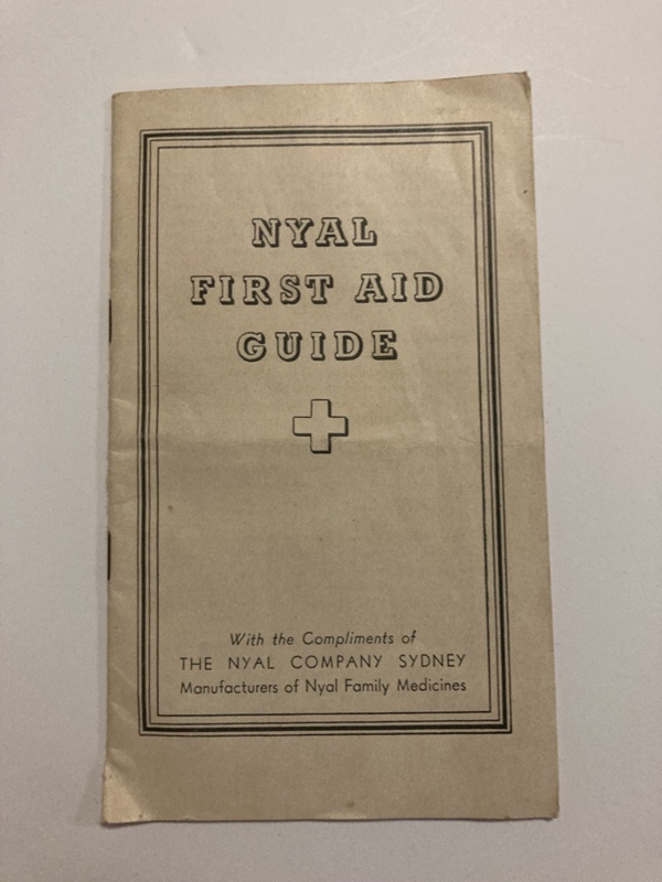 Nyal First Aid Guide; The Nyal Company Sydney; 2016.206 | eHive