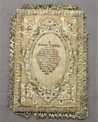 Victorian Paper Lace Card; 2015.330 | eHive