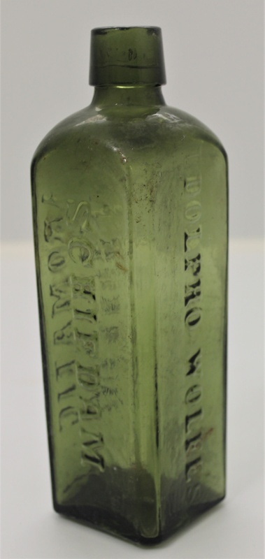 Udolpho Wolfe's Aromatic Schnapps Bottle; Udolpho Wolfe; 2018.140 | eHive
