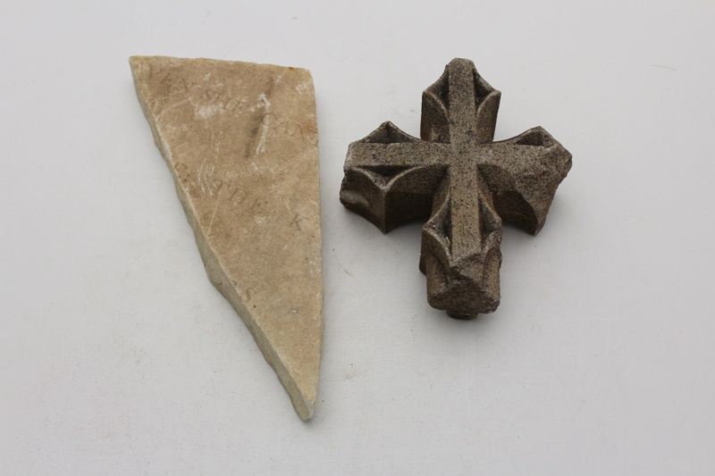 Headstone Fragments; 1839; 2011.124 | eHive