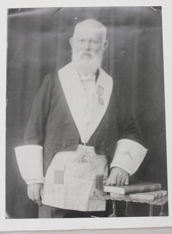 John Gale in Masonic Lodge Regalia - Photograph; 2008.388 | eHive