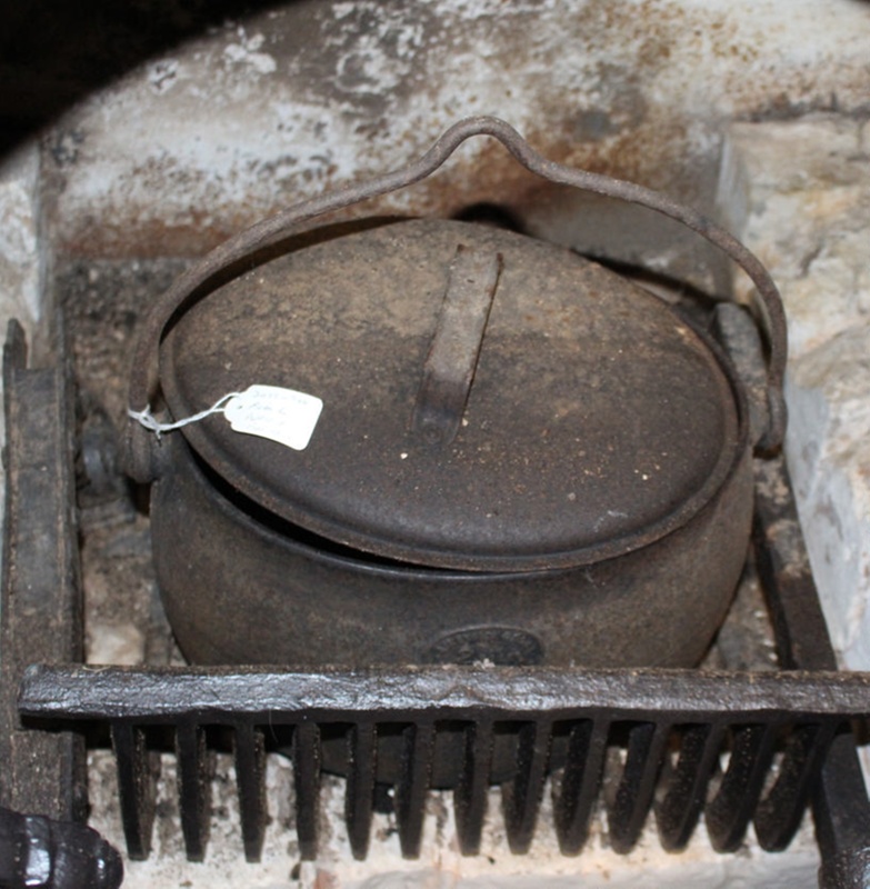 Cast Iron Pot with Lid; A. Kenrick & Sons; c.1900; 2022.344 | eHive