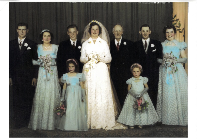 Eric BRADLEY AND Florence FORD Wedding 1956; MF2015.551 | eHive