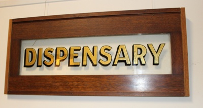 Dispensary Sign; 2024.204 | eHive