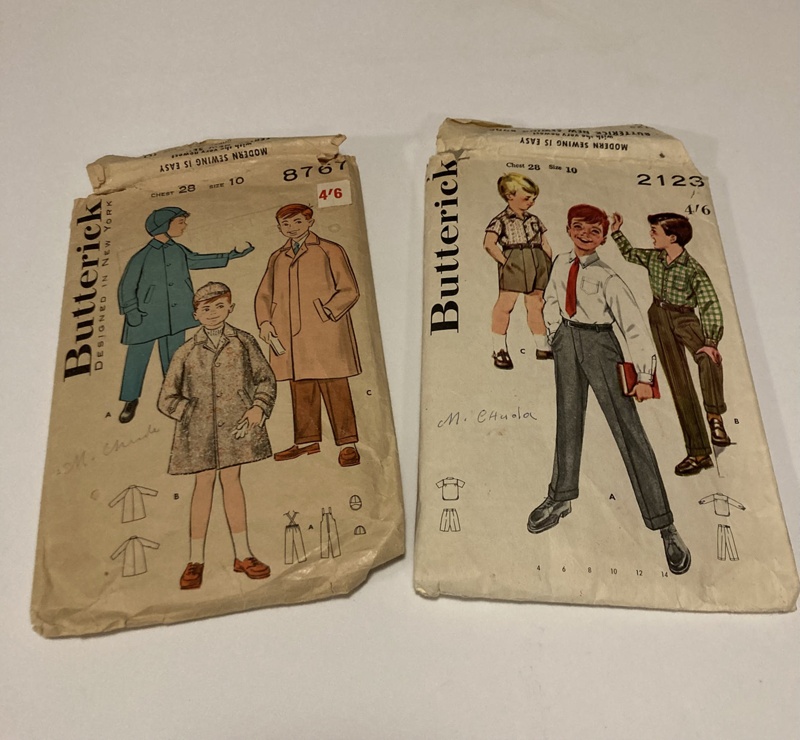 Dressmaking Patterns; 2022.227.1-7 | eHive