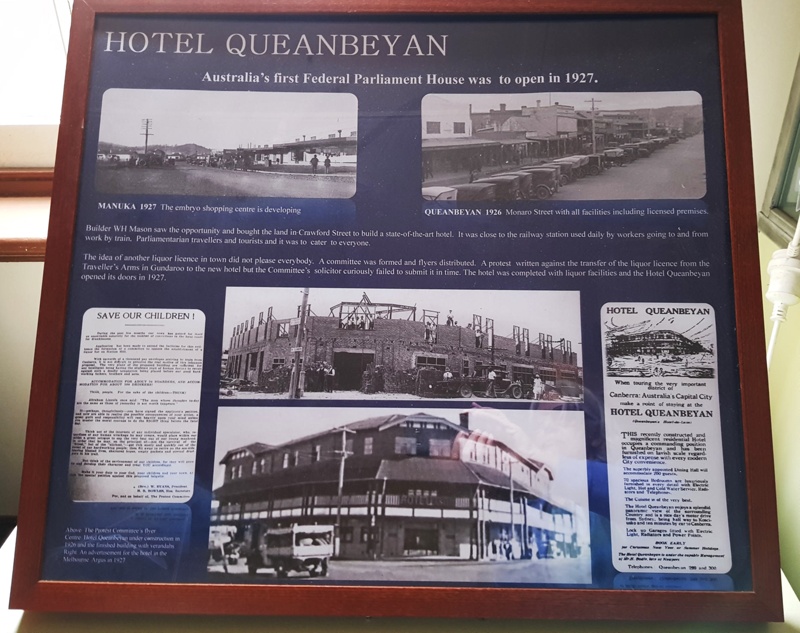 Hotel Queanbeyan Photo Board; 2016.57 | eHive