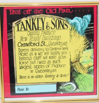 Tankey & Sons Advertisement; c.1928; 2008.376 | eHive