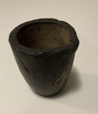 Clay Graphite Smelting Crucible; 2022.238 | eHive