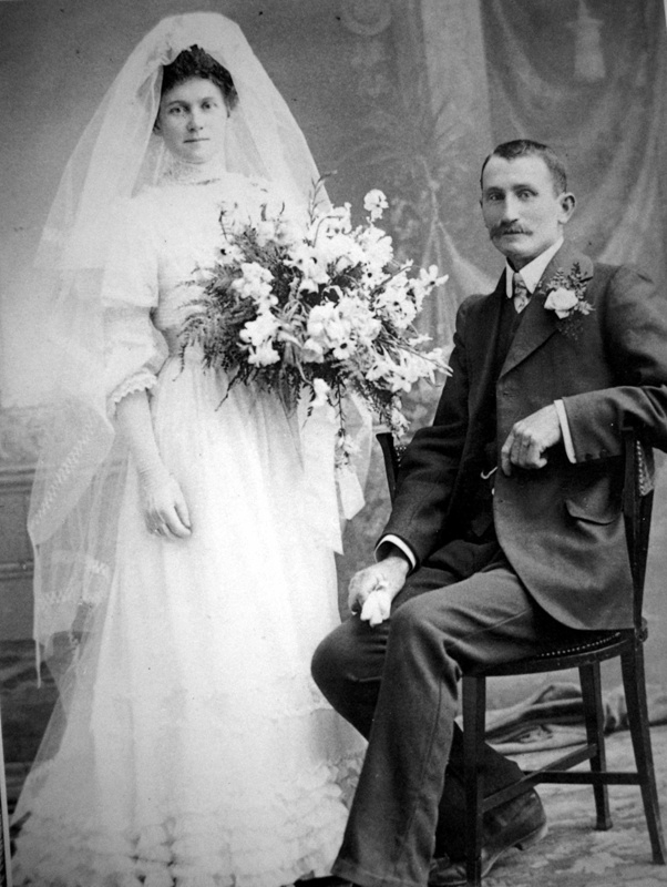 James MORRISON and Margaret GREGORY Wedding 1906; MF2015.504 | eHive