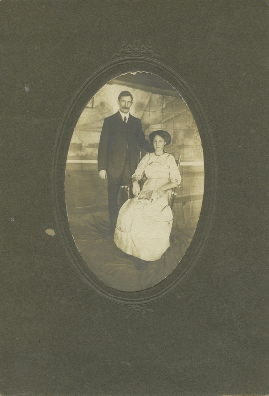 CANTLE, William Charles & LODGE, Edith Pearl - Wedding 1910; MF46.3 | eHive