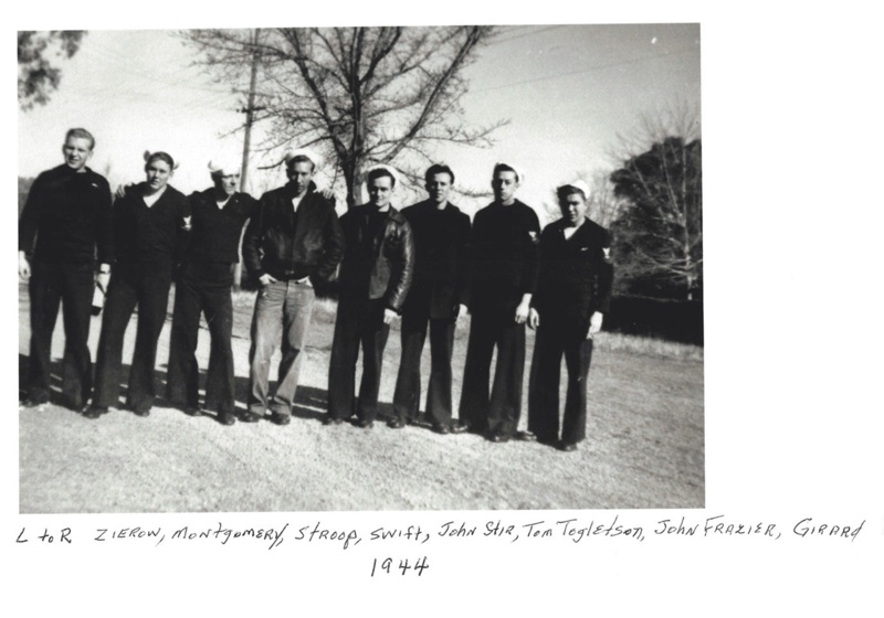 American Naval Serviceman stationed at HMAS Harman WW2 Group Photo ...