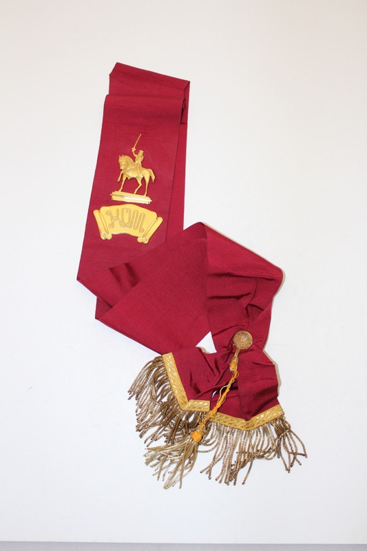 Royal Antediluvian Order of Buffaloes - Knight of Merit Sash; 2014.36 ...