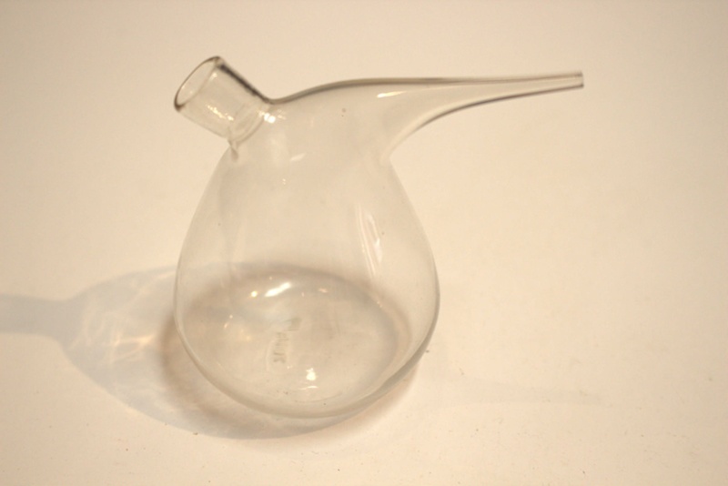 Glass undine (eye irrigator); 2014.119 | eHive