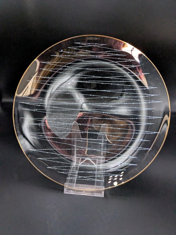 Glass Plate - Chance, Night Sky pattern; Chance Brothers and Company ...