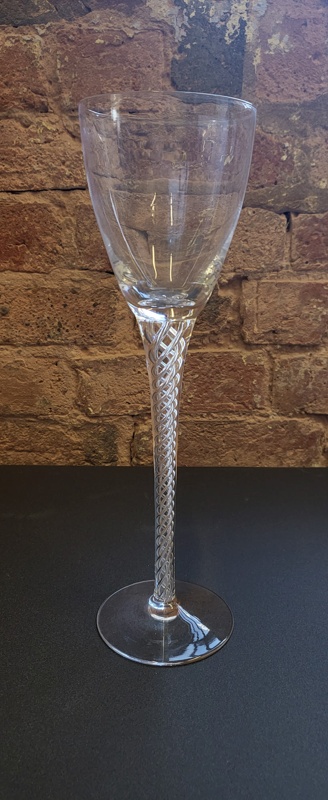 Bill Clinton Iona Stuart Crystal Wine Glass; Meese, John; 1998; SBDGM ...