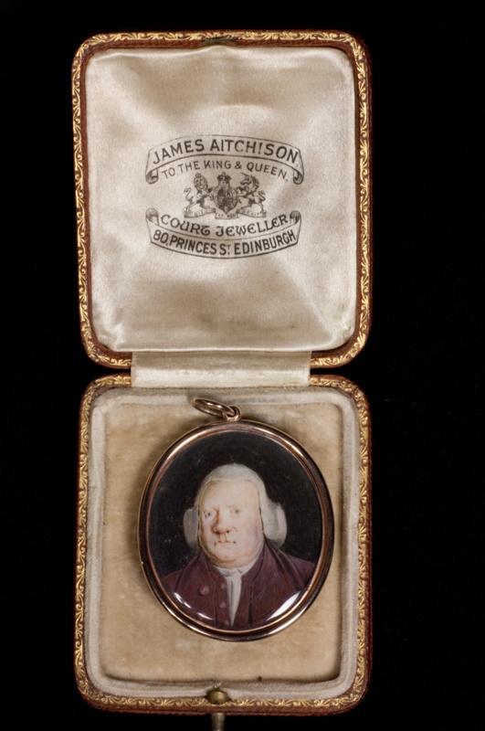 Miniature painting, William Cadell of Cockenzie; 1760s; SHO 106 | eHive