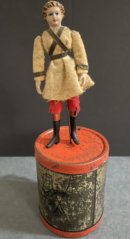 Clockwork toy, dancing drummer boy; 19th century; 2023.108 | eHive