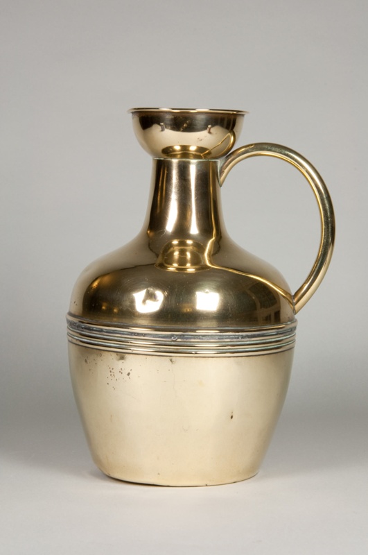 Brass jug, handled; SHO 299 | eHive