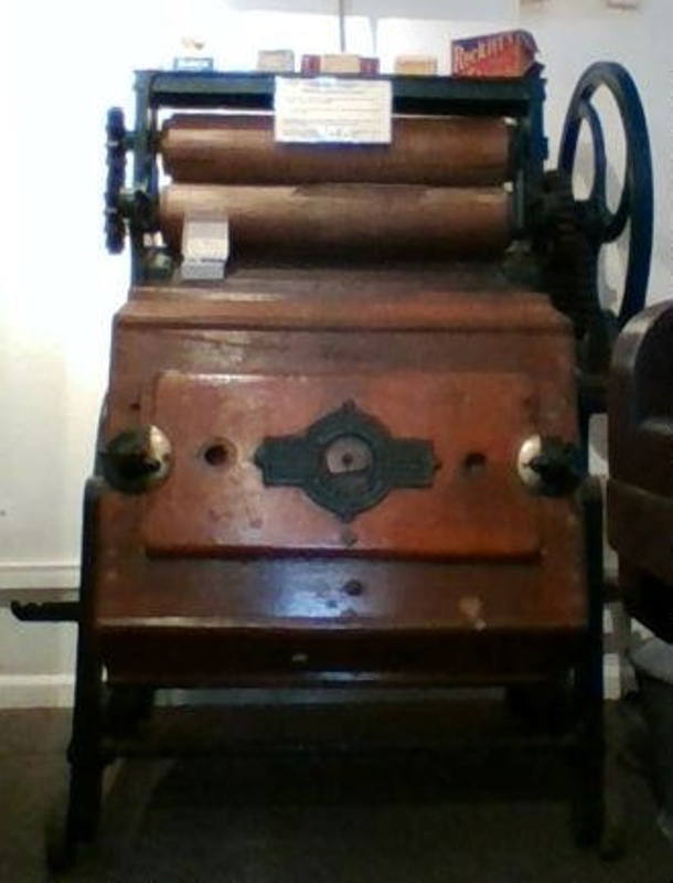Vowel washing machine; Thomas Bradford; 1875; D/82/1633 | eHive