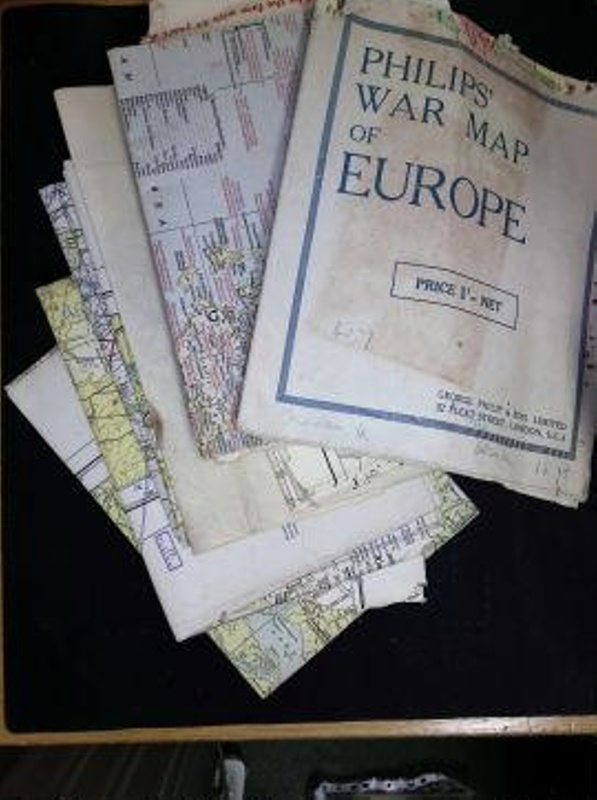 Collection of maps including: Philips' War Map of Europe Ordnance ...