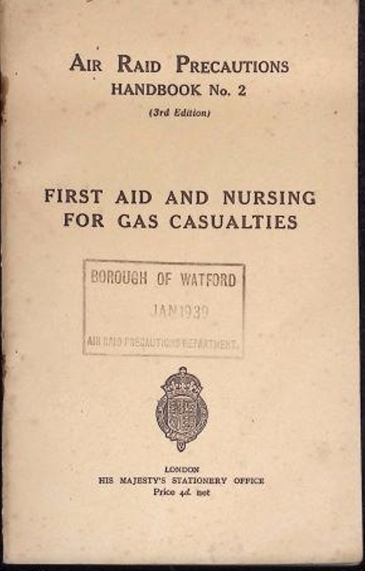 Air Raid Precautions Handbook No. 2; Ministry of Home Security; 1941 ...