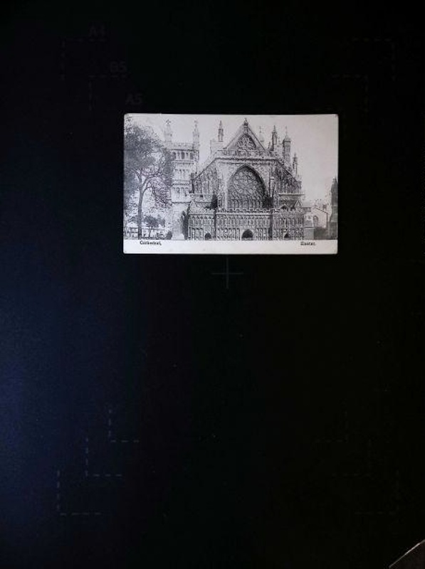 Postcard - Exeter Cathedral; 1904; D/82/1155 | eHive