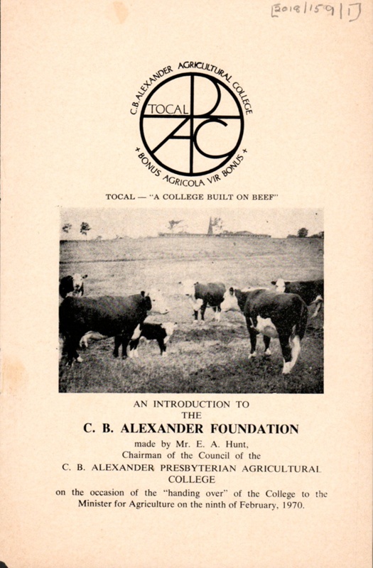 Pamphlets, reports, and prospectus from the first Foundation Day 1965 ...