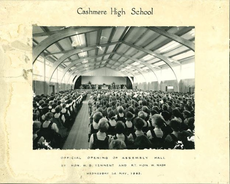1963 Assembly Hall Opening ; Cashmere High School; 01/05/1963 | eHive