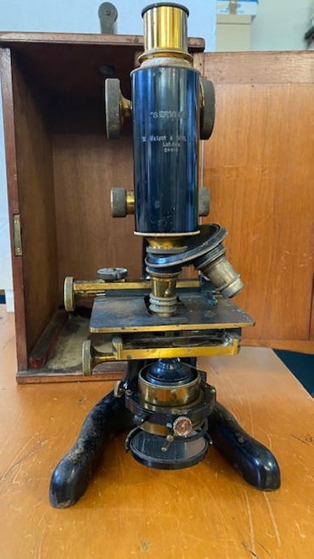 Beck Microscope with Case; W. Watson & Sons. Ltd London; 1953; 2025.076 ...