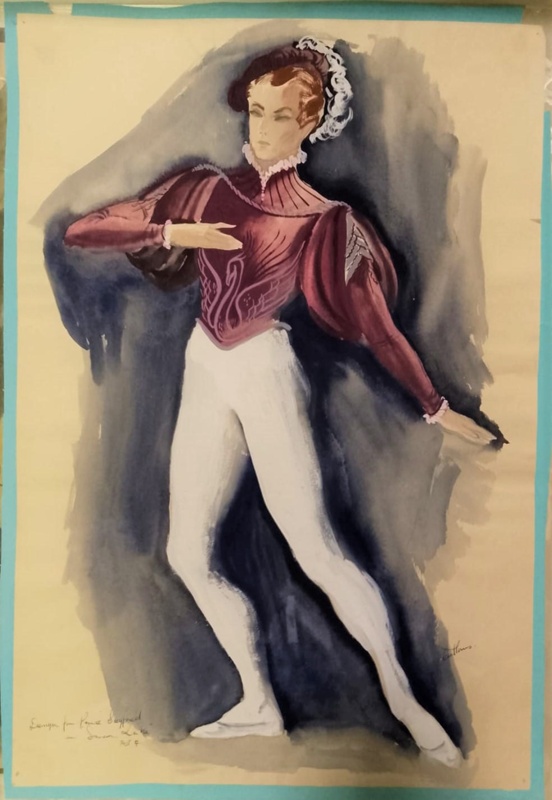 Carl Toms Prince Siegfried costume design; MASMG2024-8.12 | eHive