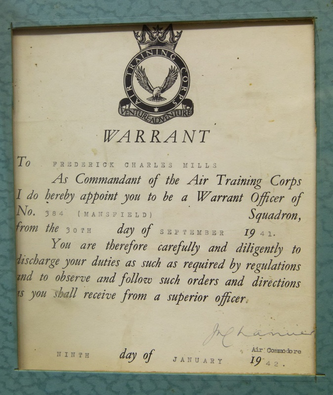 Certificate for the Air Training Corps; 9.9.1941; MASMGX787 | eHive